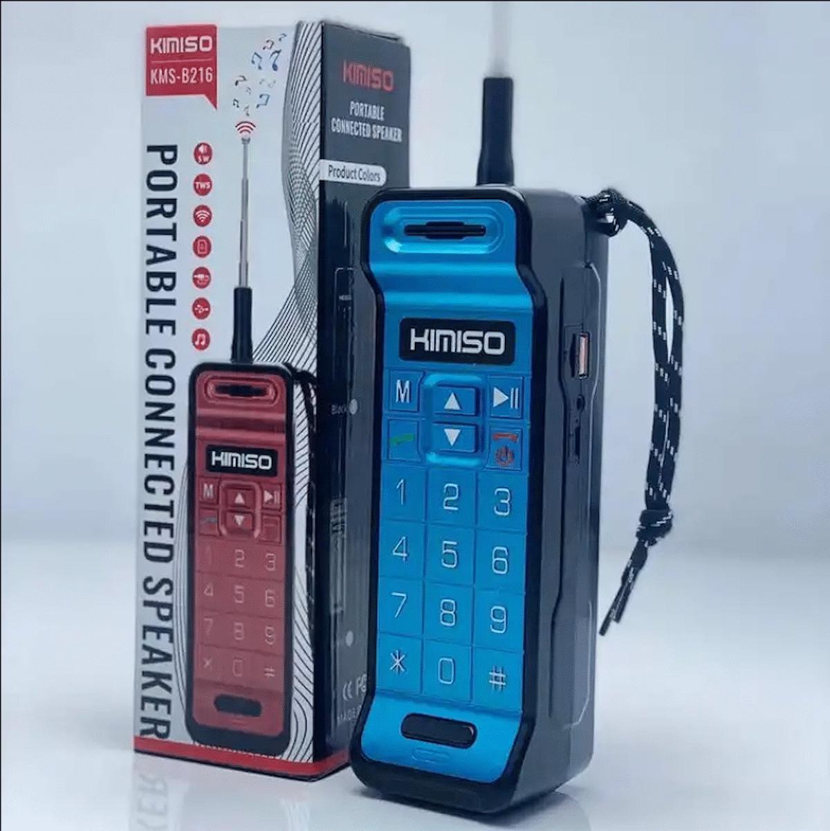 Kimiso Kms-B216 Taşınabilir Hoparlör Mavi Fiyatları ve Modelleri - Pazarama