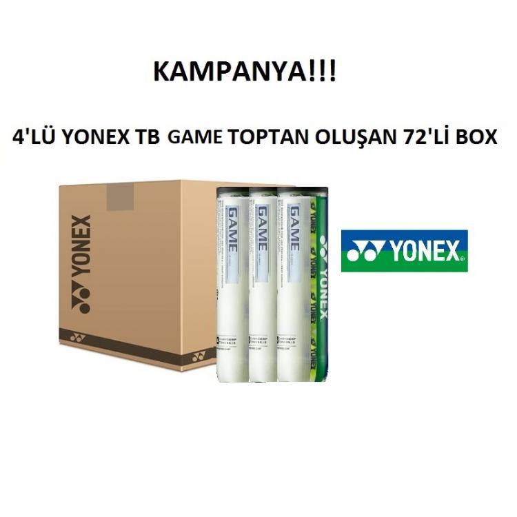 YONEX TB GAME TENİS TOPU 72'Lİ PAKET-KAMPANYALI Fiyatları ve Modelleri - Pazarama