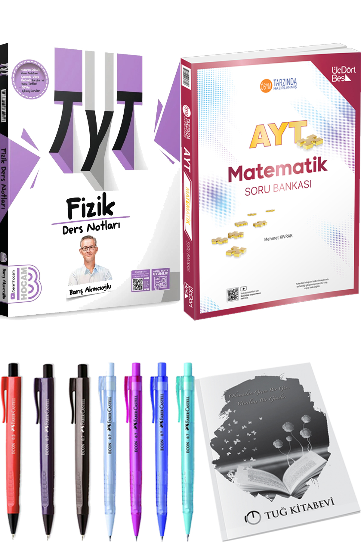 2025 AYT Matematik Soru Bankası - 2025 TYT Fizik Ders Notları + Hediyeli Fiyatları ve Modelleri ...