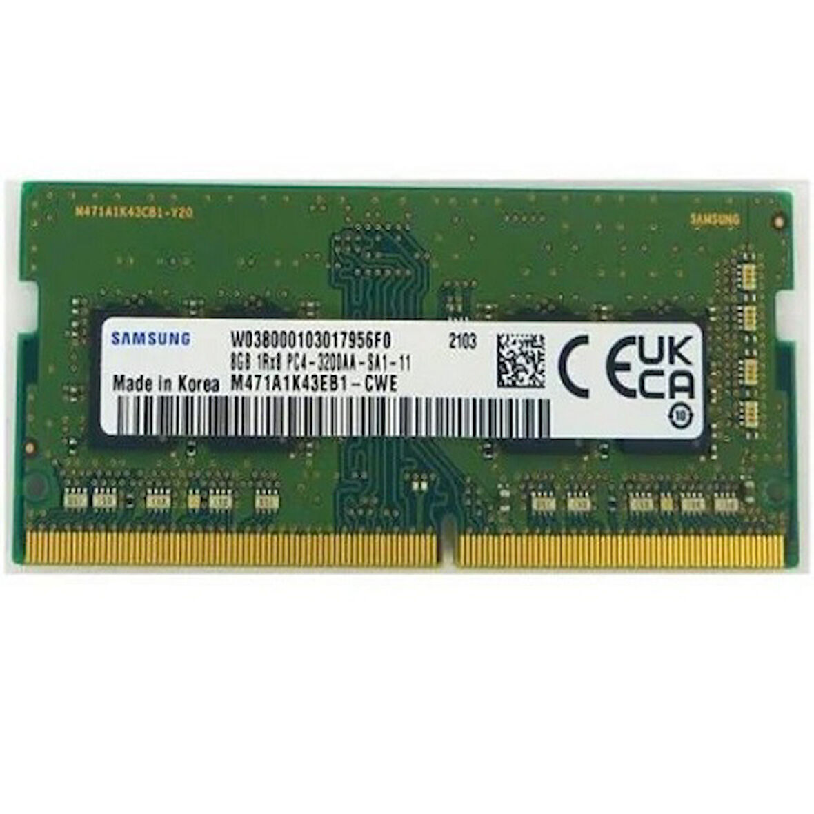 SAMSUNG 8GB DDR4 3200Mhz CL22 Notebook Ram M471A1K43EB1-CWE (Kutusuz) (1.2V) Fiyatları ve ...