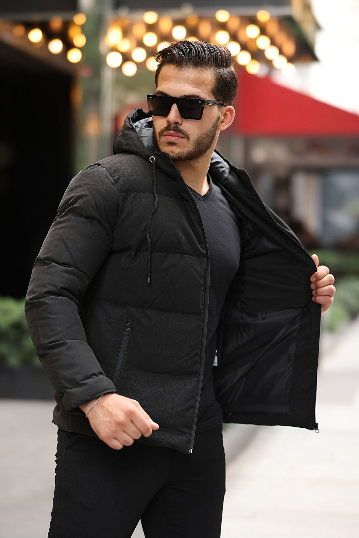 Erkek Dar Kesim Şişme Karbon Deri Mont Fiyatları ve Modelleri - Pazarama