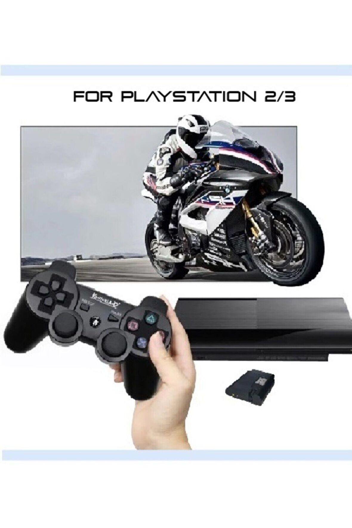 PS3022 Kablosuz Şarjlı PS3, PS2, PC Uyumlu Gamepad Oyun Kolu Fiyatları ve Modelleri - Pazarama