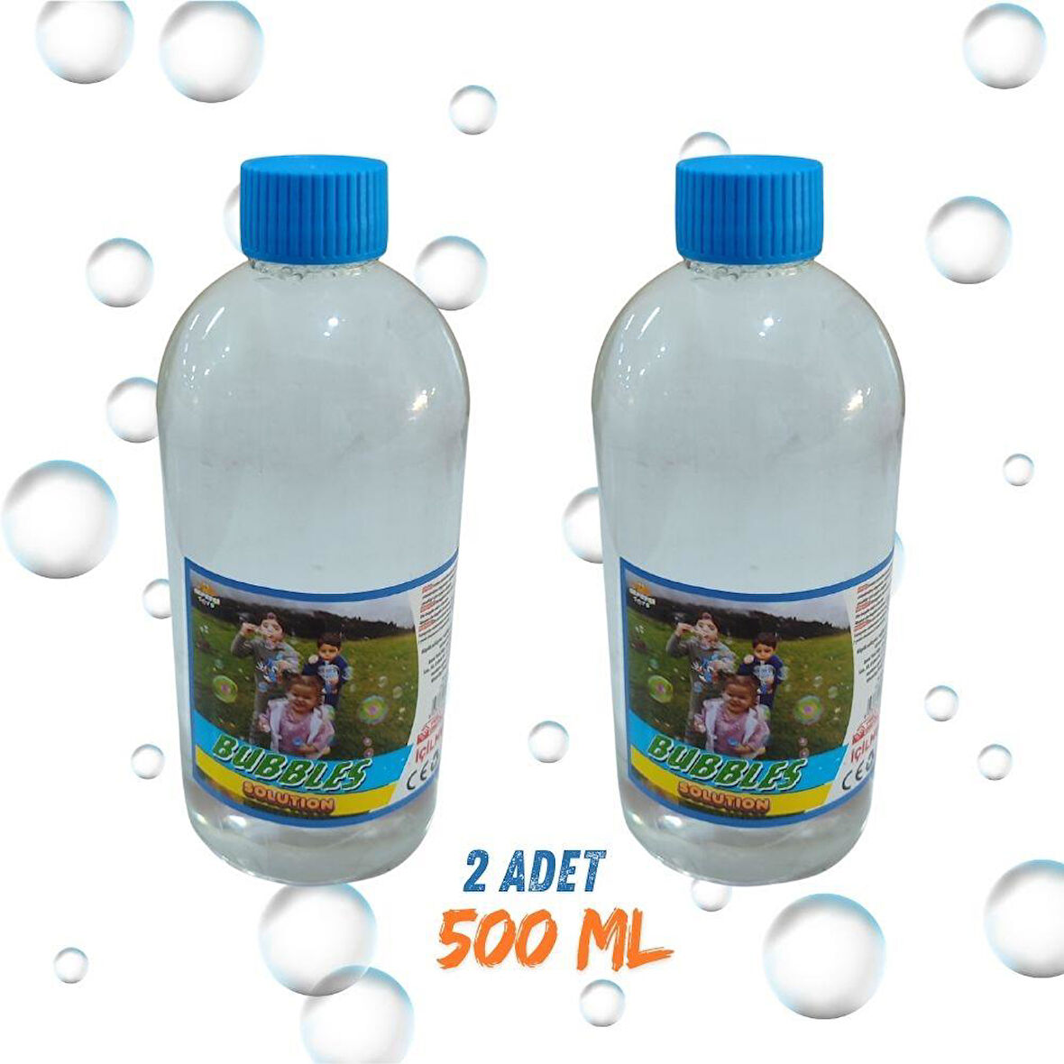 İkili Köpük Baloncuk Likiti (Baloncuk Solüsyonu) Seti 500 Ml x 2 Fiyatları ve Modelleri - Pazarama