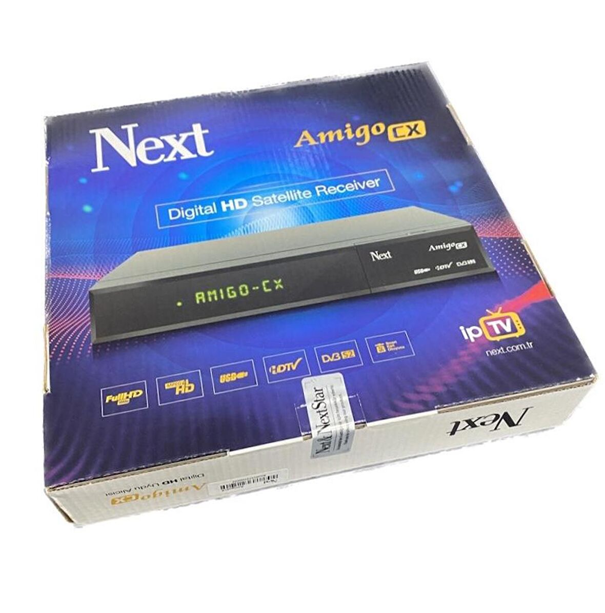 Next Amigo HD CX Ip Tv & Vod+Tkgs+ Ethernet Girişli Kasalı Full Hd Uydu Cihazı Fiyatları ve ...