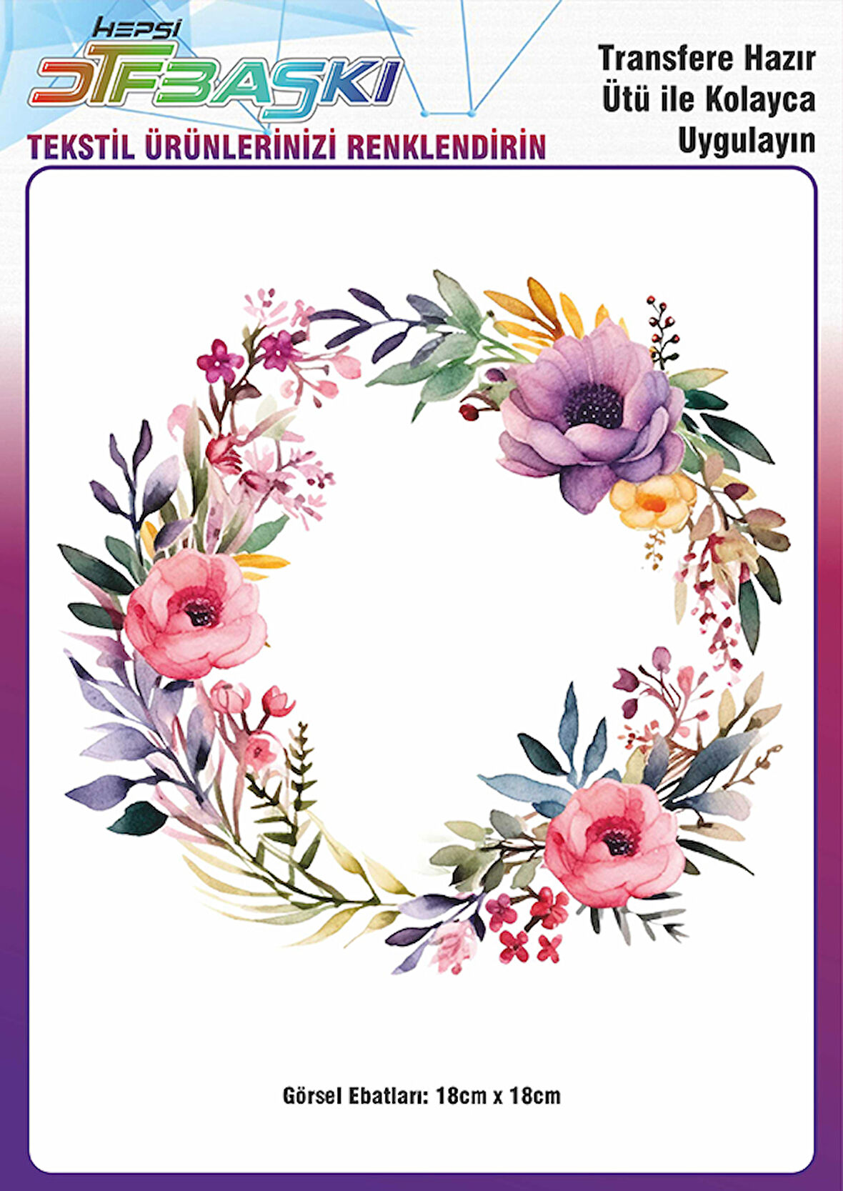 Ütü ile Yapışan Supla Tekstil Transfer Dtf Baskı Fiyatları ve Modelleri - Pazarama