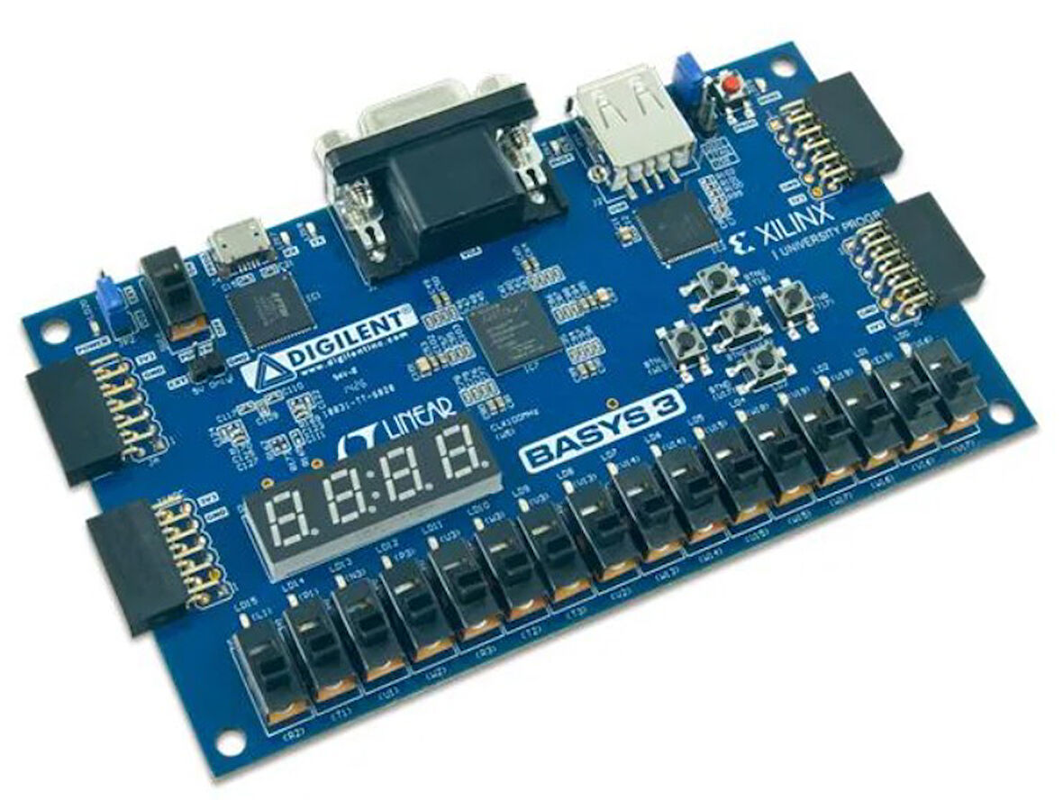 Digilent Basys 3 Artix-7 FPGA Geliştirme Kartı 410-183 Fiyatları ve ... Digilent Basys 3 Artix-7 FPGA Geliştirme Kartı 410-183 Fiyatları ve ...
