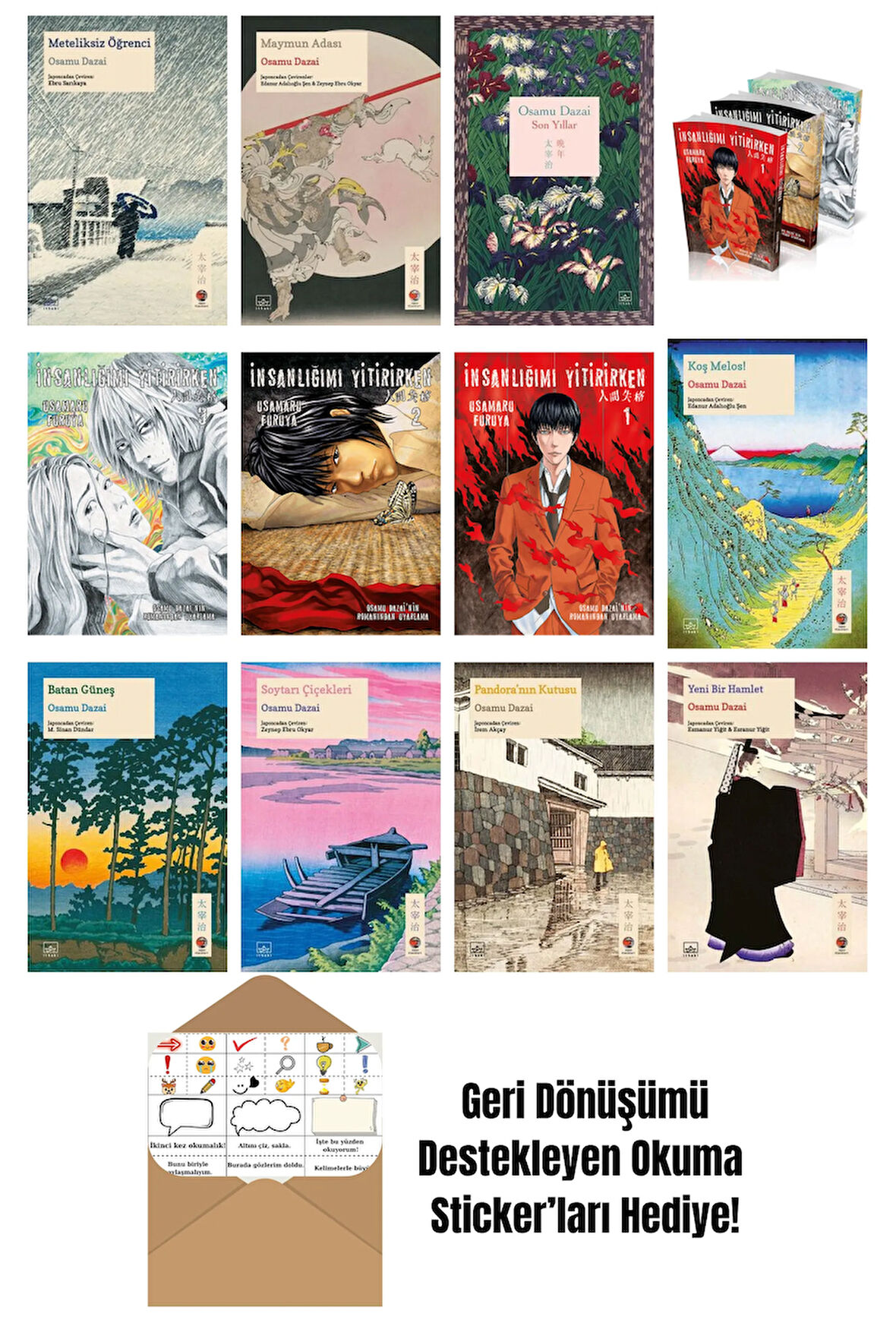 Osamu Dazai 12 Kitap Seti Fiyatları ve Modelleri - Pazarama