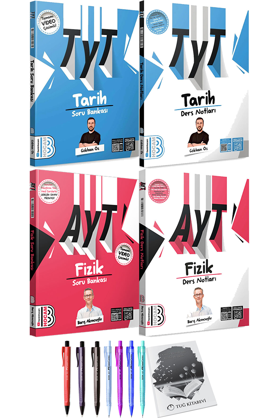 2025 TYT Tarih Soru Ders Notu - 2025 AYT Fizik Soru Ders Notu + Hediyeli Fiyatları ve Modelleri ...