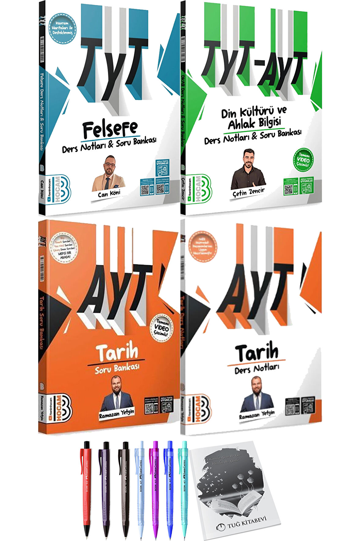 2025 TYT Felsefe Din Kültürü Soru Ders Notu - 2025 AYT Tarih Soru Ders Notu + Hediyeli Fiyatları ...