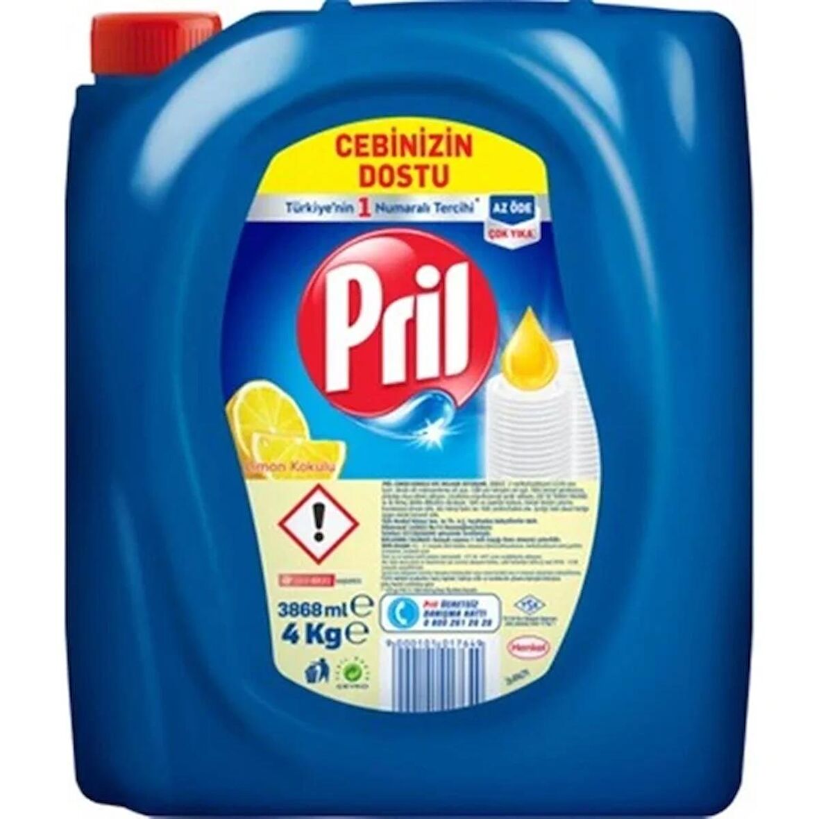 Pril Elde Yıkama Bulaşık Deterjanı Limon 4 kg Fiyatları ve Modelleri - Pazarama