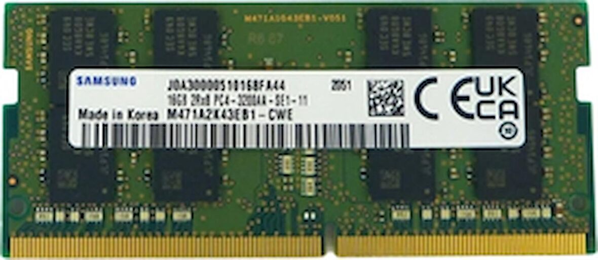 16 GB DDR4 3200 MHz SAMSUNG SODIMM CL22 KUTUSUZ (M471A2K43EB1-CWE) Fiyatları ve Modelleri - Pazarama