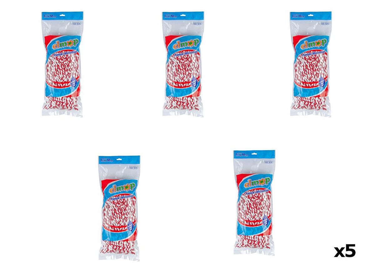 Elmop Yedek Islak Vidalı Mop Paspas Püskül Ucu - Pamuklu Mikrofiber ... Elmop Yedek Islak Vidalı Mop Paspas Püskül Ucu - Pamuklu Mikrofiber ...